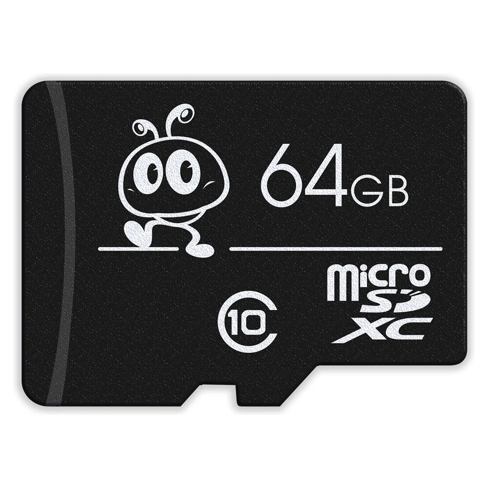 Карта памяти Micro SDXC 64GB Class 10, с адаптером Smartbuy SB64GBSDCL10-01LE