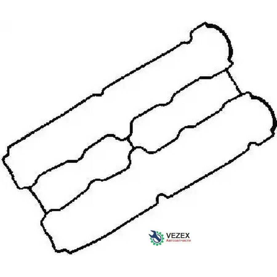 VICTOR REINZ 713428800 прокладка клапанной крышки!\ Opel Astra/Vectra 1.4/1.6 16V 98>
