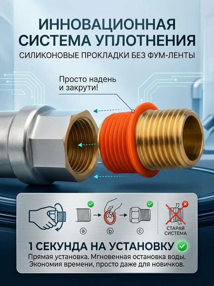 Фум силиконовый1/2" (30 штук)(30)