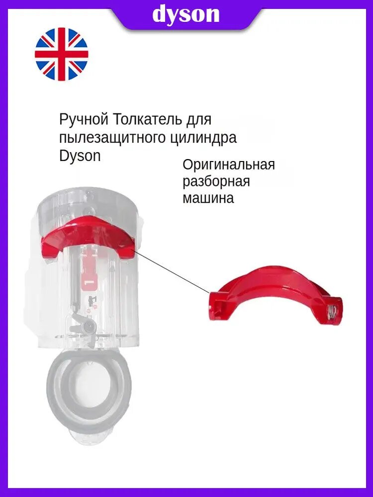 Кнопка поворота крышки пылесборника V10slim/V12