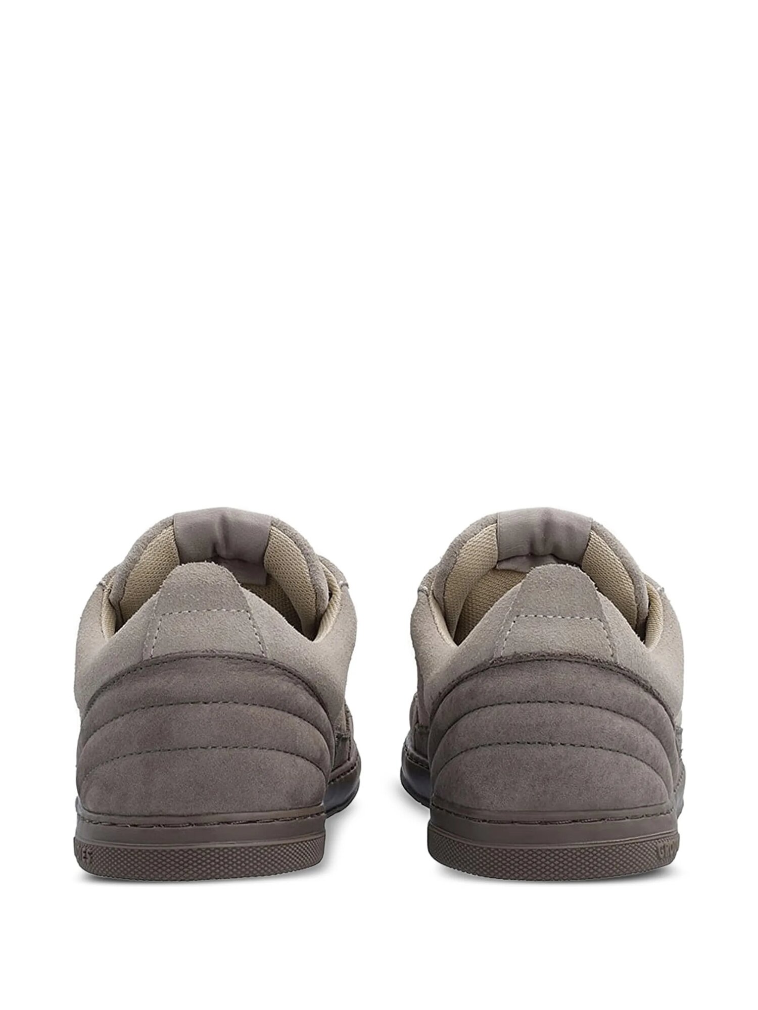 Кроссовки grounds Panelled suede sneakers, размер 43, коричневый — фото 1