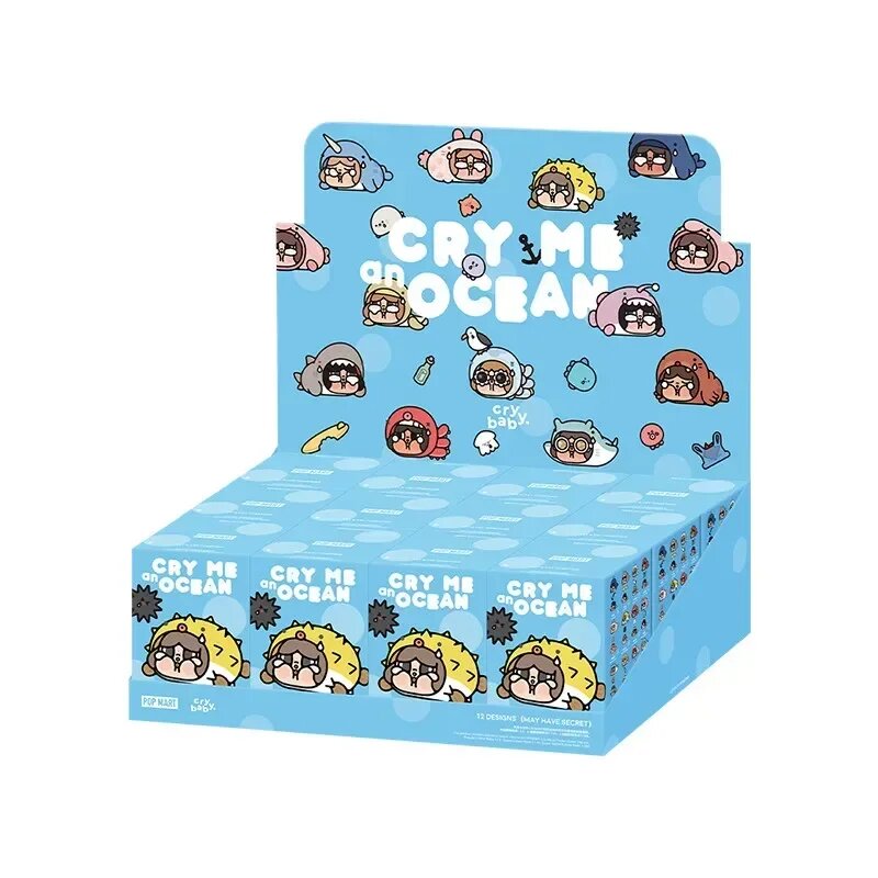 POP MART CRYBABY CRY ME AN OCEAN Фигурки 12 Blind Boxs