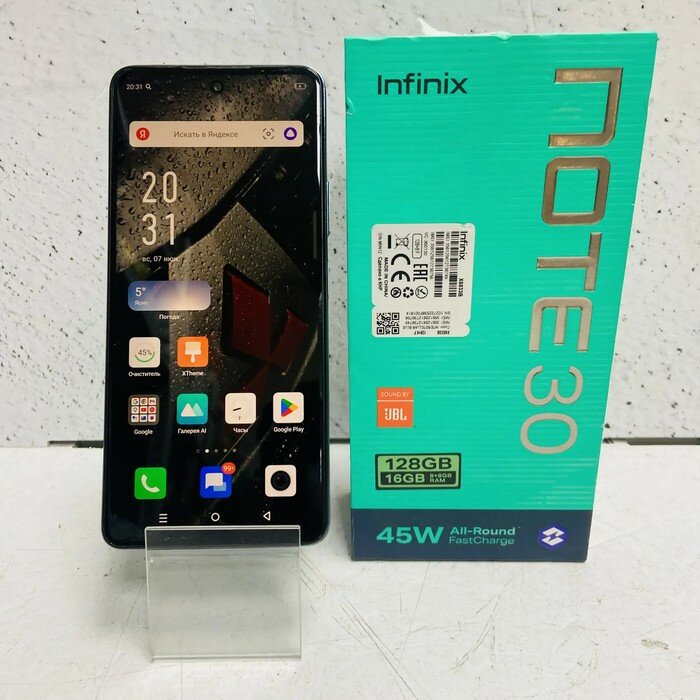 Смартфон Infinix Note 30 8/128 Синий