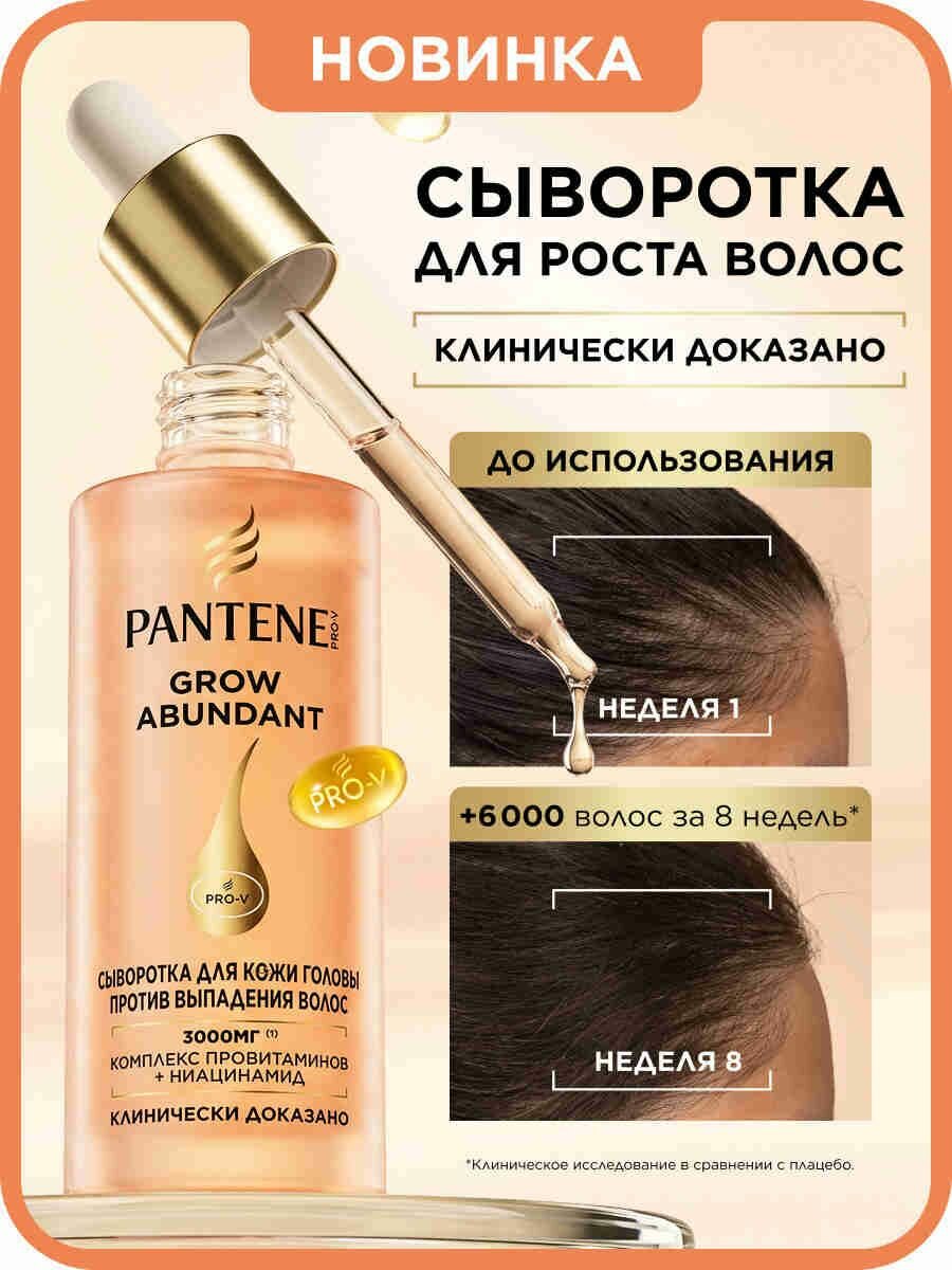 Сыворотка PANTENE для Роста и от Выпадения Волос 60 мл