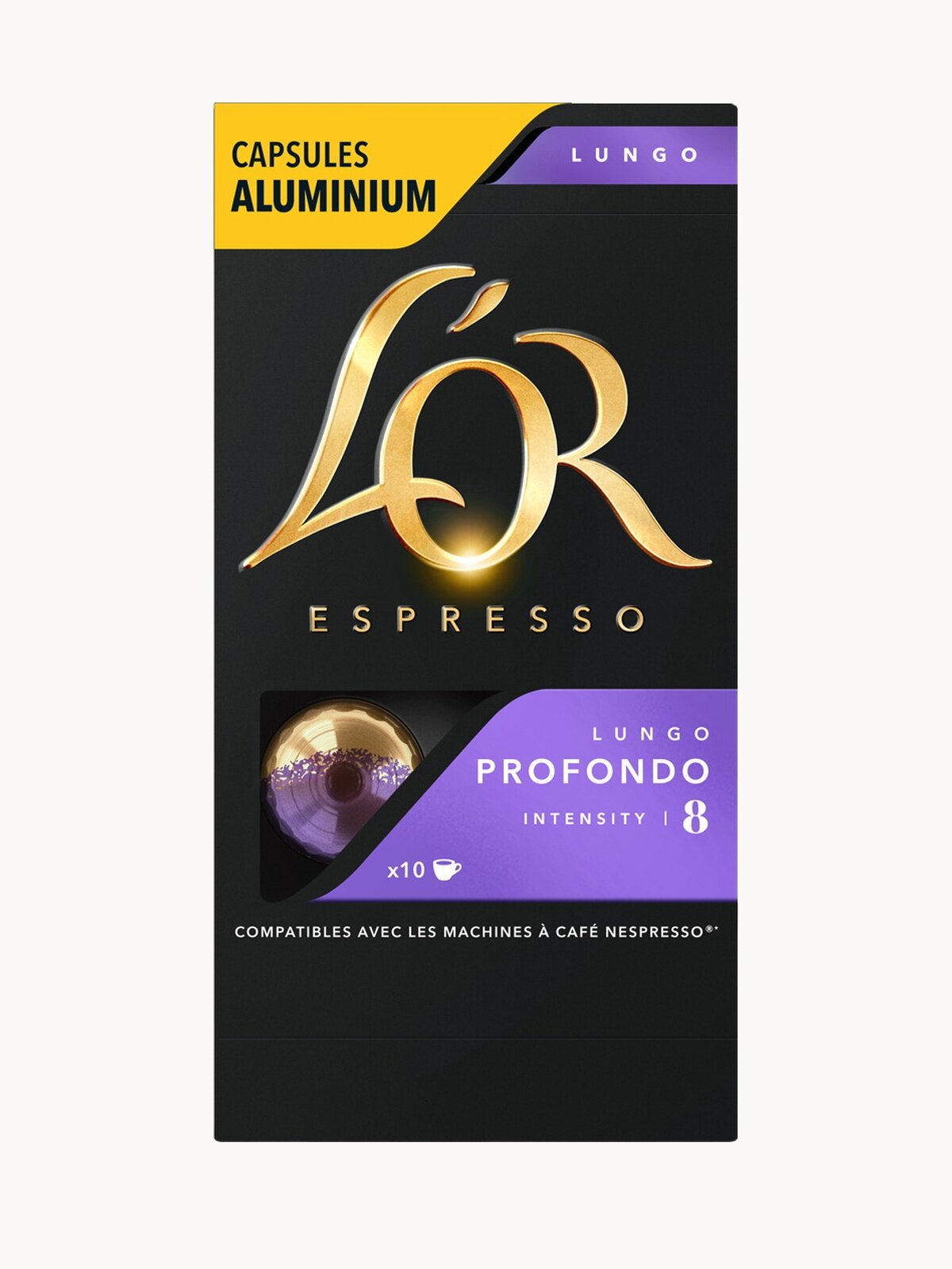 Кофе в капсулах L'OR Espresso Lungo Profondo, 10 шт