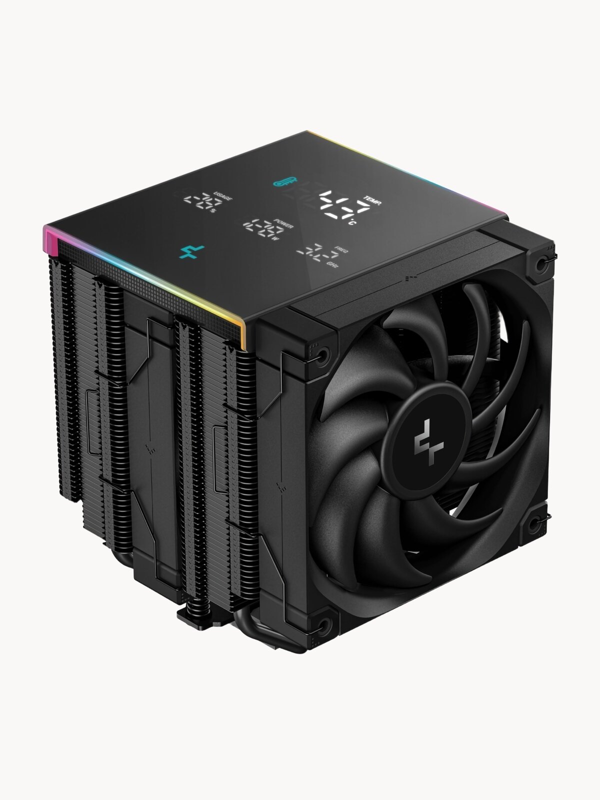 Кулер для процессора DeepCool AK620 Digital Pro Black (All sockets, PWM)