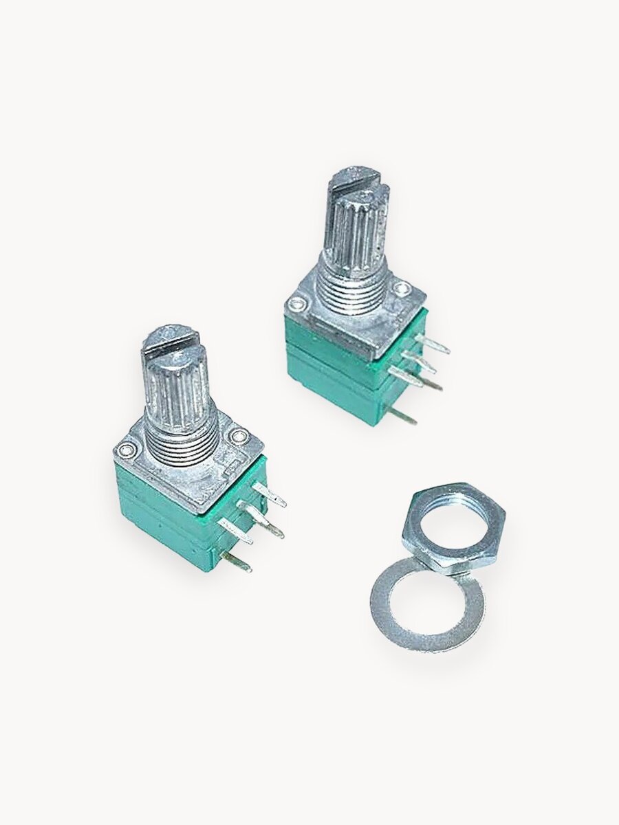 2шт. RV097NS 10K 5pin Резистор переменный 0.05Вт линейный (PTR901-2015K-B103)