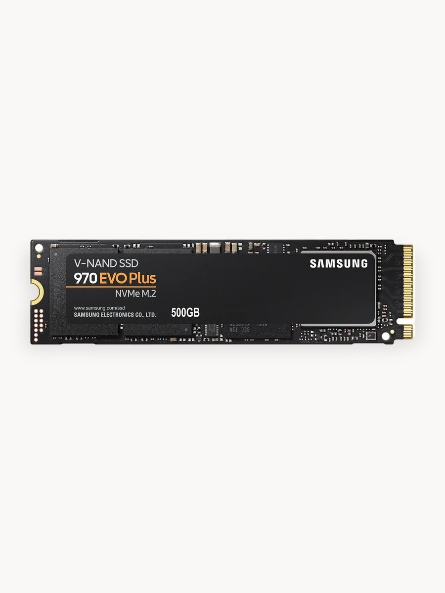 Твердотельный накопитель Samsung 970 EVO Plus 500 ГБ M.2 MZ-V7S500BW