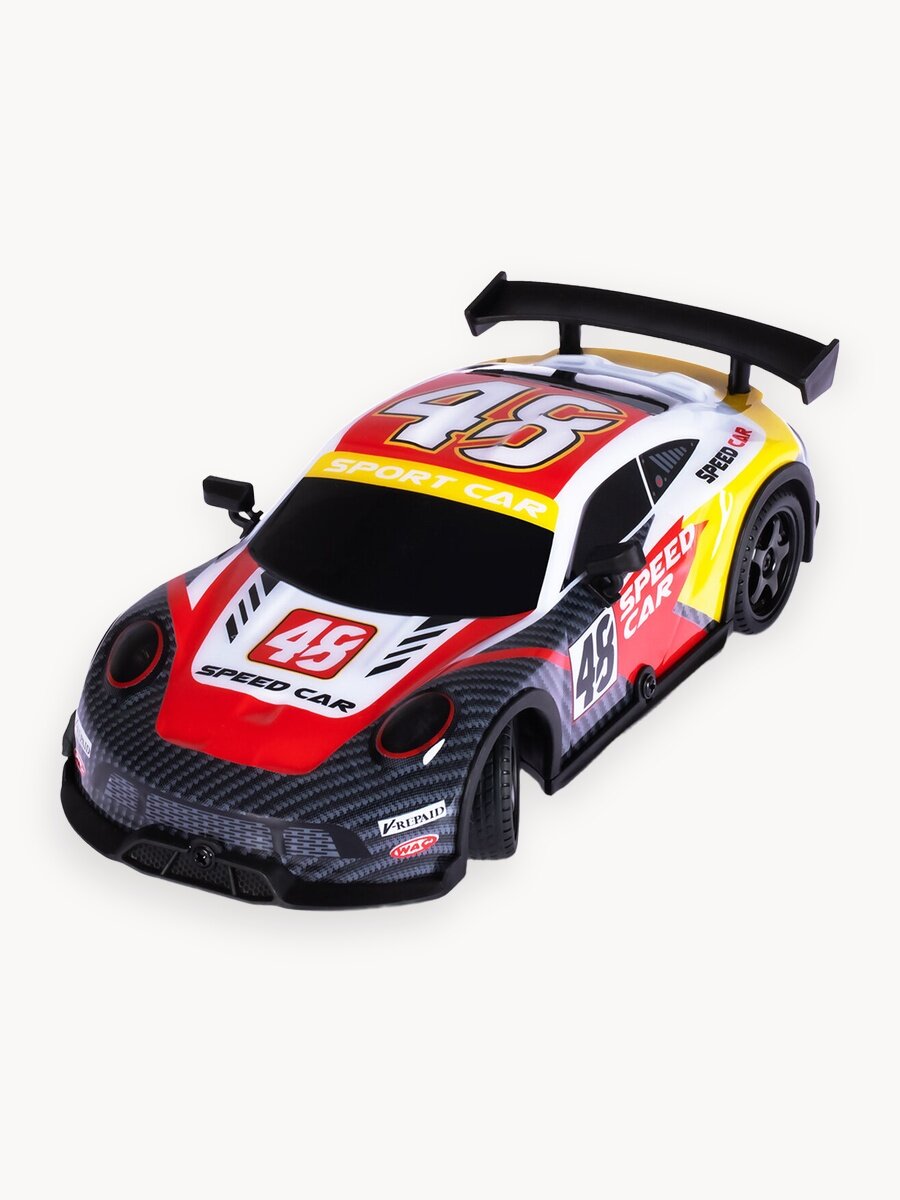 Машинка гоночная на пульте управления с 3D подсветкой корпуса, машинка для дрифта, М1:22, 4 канала, JB0405218