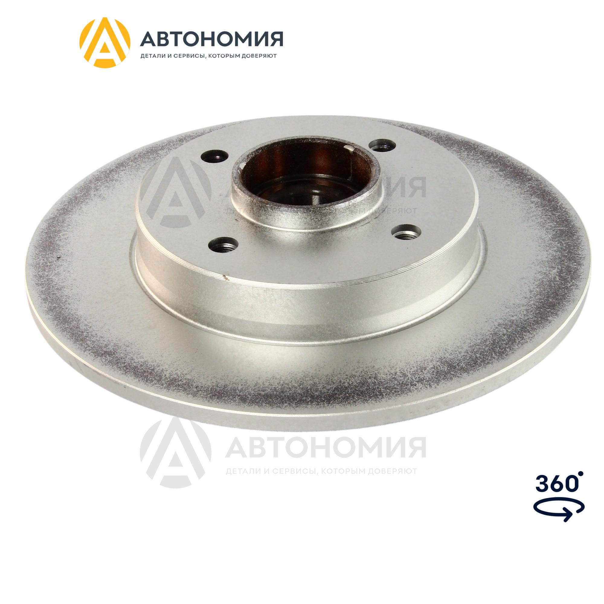 Диск тормозной задний с подшипником и кольцом абс Peugeot 308 09/07- PSA Peugeot Citroen 4249.66