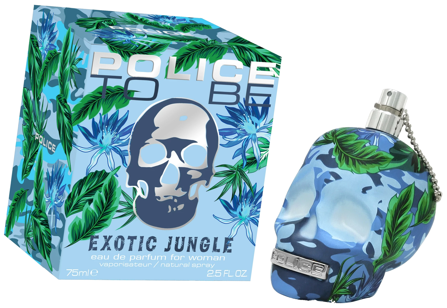 Парфюм мужской Полис Ту Би Экзотик Джангл Фор Мен 125 мл - Police To Be Exotic Jungle For Men