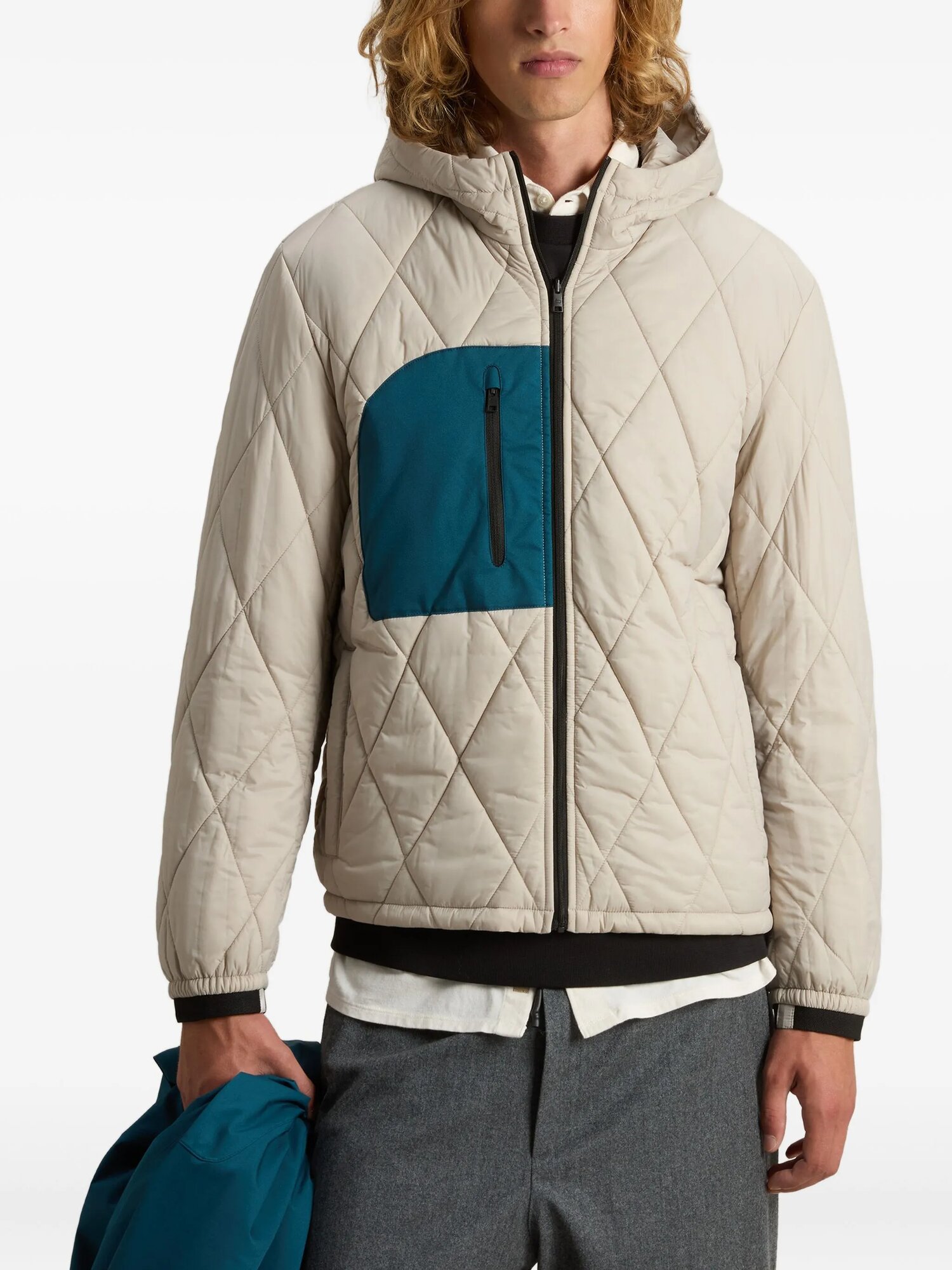 Пальто Woolrich, размер 54, blue — фото 1