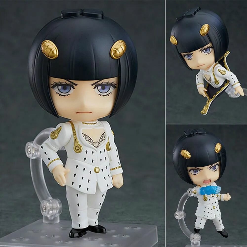Фигурка Невероятные приключения ДжоДжо Бруно Буччеллати / JoJo's Bizarre Adventure Golden Wind Bruno Bucciarati Нендороид (10см) 1175