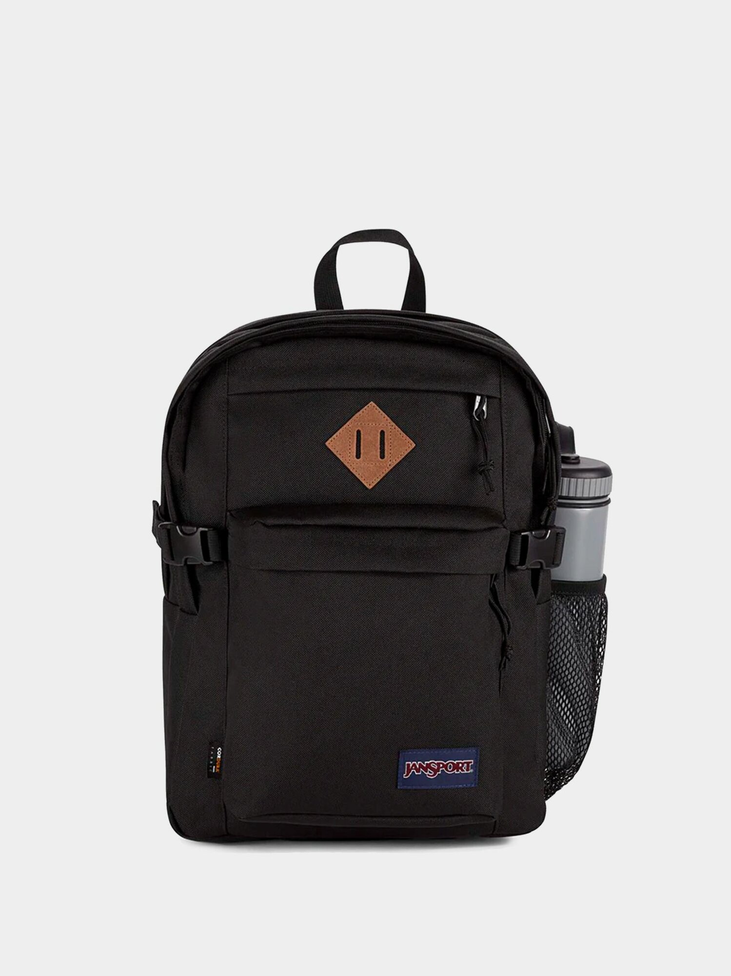 Рюкзак JanSport Main Campus, городской, полиэстер, чёрный, 30x44x16 см