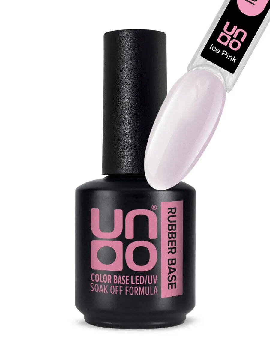 Гель-лак базовый Rubber Color Base Gel, 12 г Ice Pink