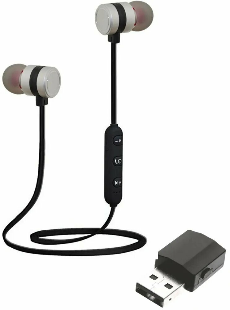 Наушники беспроводные, черный