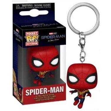 Карманный брелок Funko SPIDER MAN Marvel Spider-gwen Zomie Hunter Spidey POP, экшн-фигурка, модель игрушки, детский подарок на день рождения