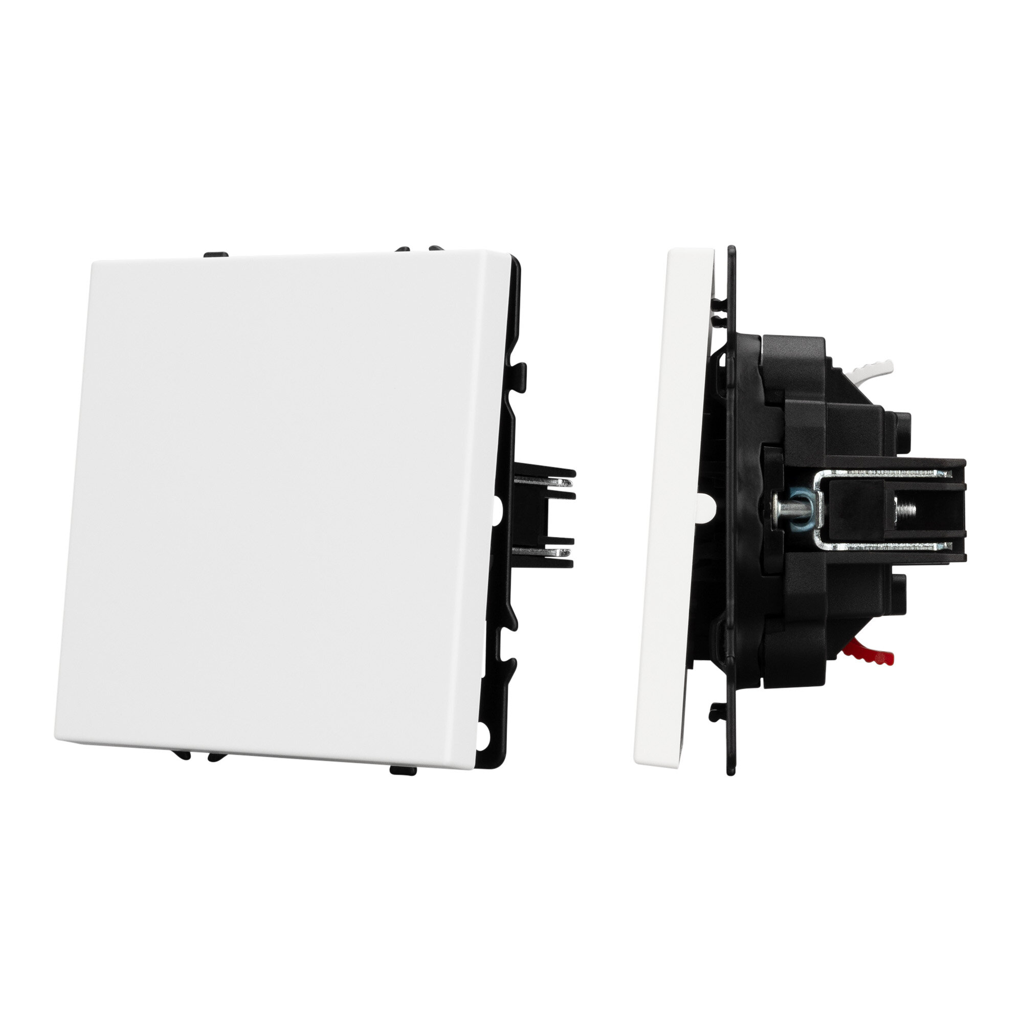 Выключатель Arlight ARL NOBE Выключатель 1 кл софт-тач белый кварц SWT-MK01-SFPL-WH (250V, 10A) (Arlight, -)