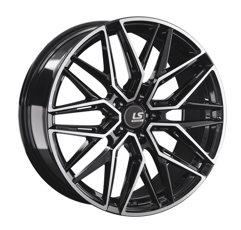 Диск колесный LS FlowForming RC59 8,5x19 5x114,3 Dia67.1 ET30 цвет BKF (черный)
