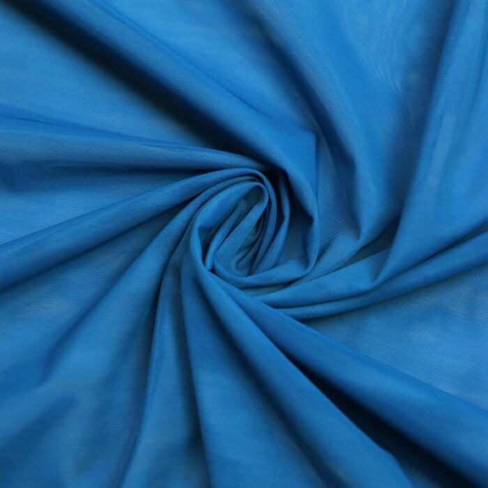 Сетка-стрейч Alicante 60132 Longbay (синяя) отрез 100*150 см