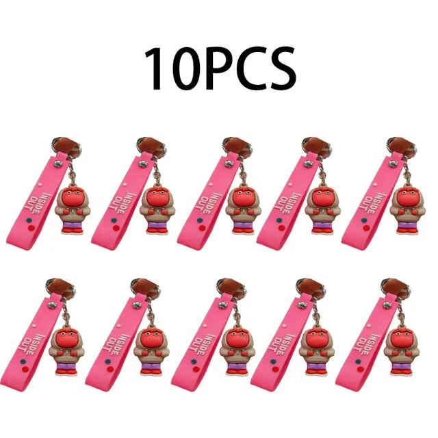 Disney Inside Out2 Figura Pingente Chaveiro для детей и людей, любителей мультфильмов Mochila, аксессуары для малышей, подарки для детей,