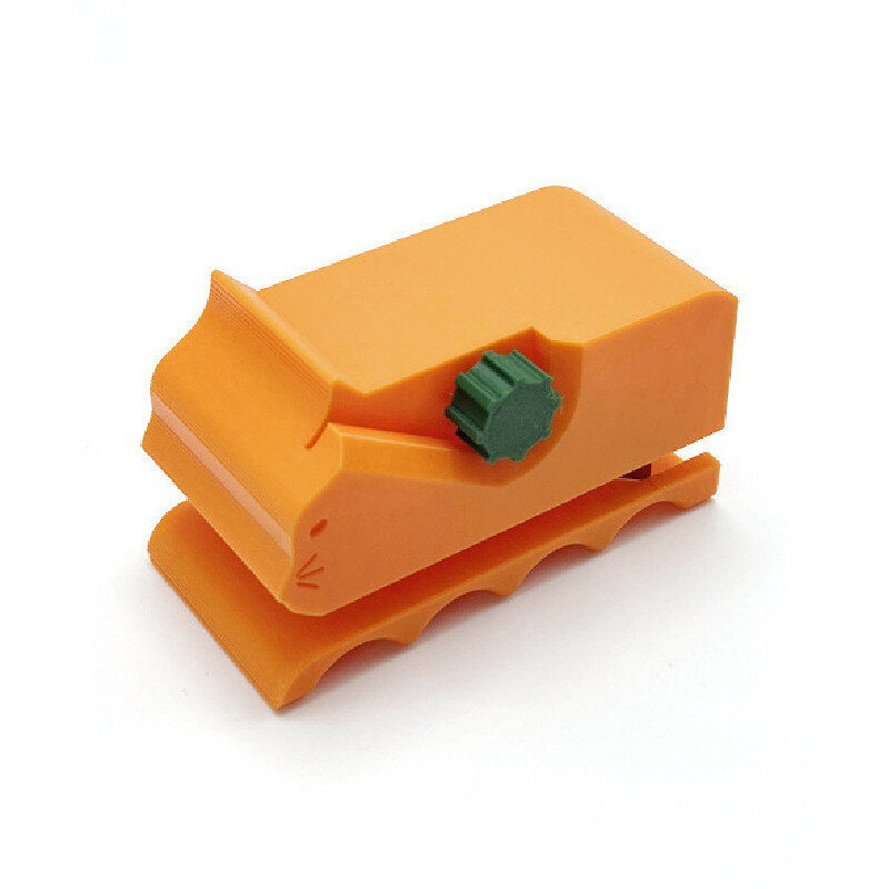 Машинка для резки полос бумаги для кошек с лезвием для ручного изготовления игрушек для кошек оранжевый