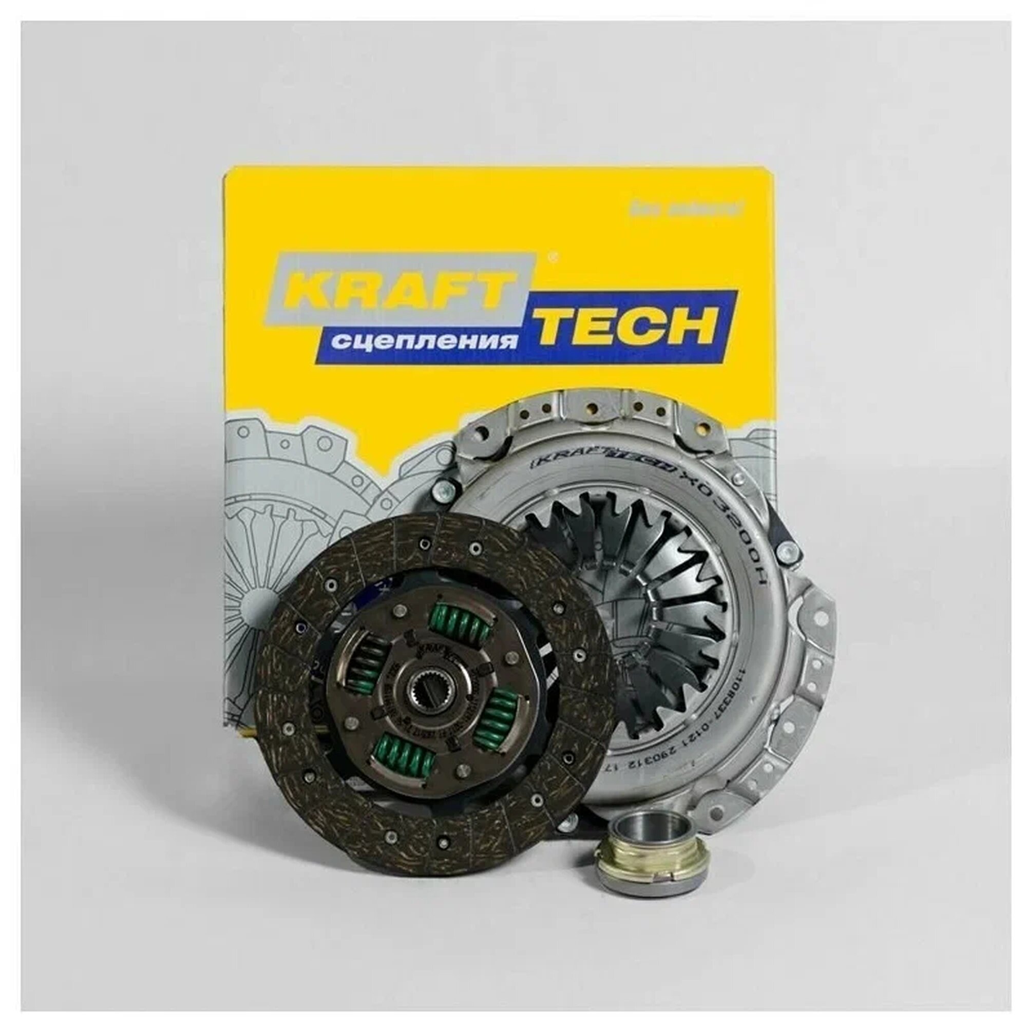 Сцепление KraftTech W04200G, для Daewoo Nexia и Chevrolet Lanos
