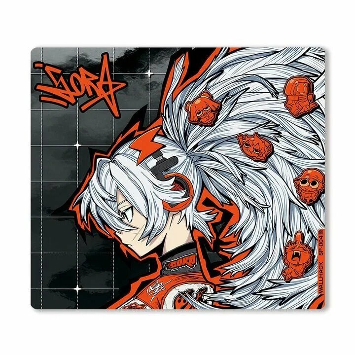 Skypad Коврик для мышки, XL, оранжевый