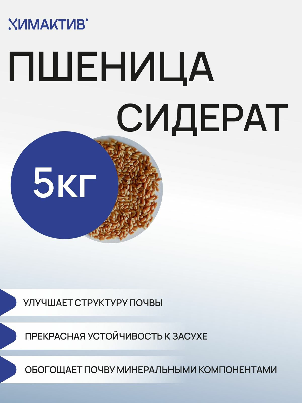 Сидерат пшеница семена 5кг