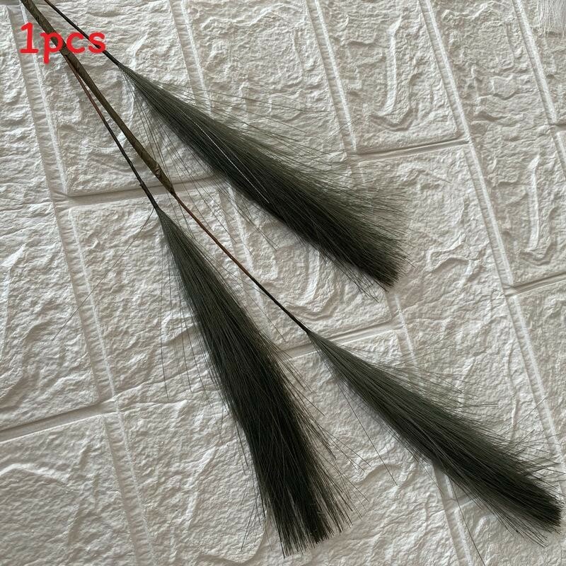 Wedding decor artificial reeds pampas grass photography prop nordic ins dark green