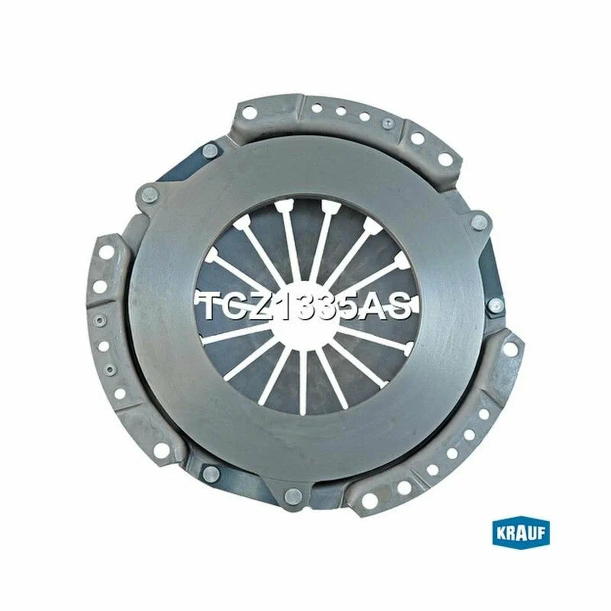 Диск сцепления Krauf TCZ1335AS, для Toyota Avensis, металл, серый металлик