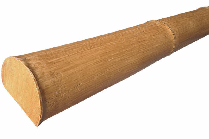 Балка из Полиуретана Уникс Бамбук БК2 Старый (Сухой) Бамбук Д2000хВ80хШ113 мм Имитация Ствола Живого Бамбука.