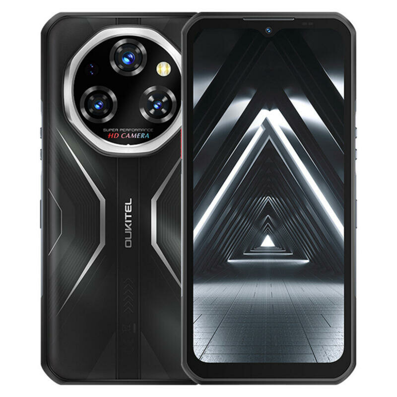 Смартфон Oukitel WP55 Pro, 16/512GB, 2 nano SIM, Global, Black (Черный)