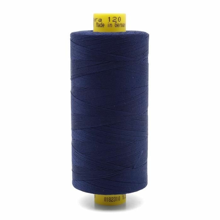 Нитки GUTERMANN Mara №120 309 Чернильный - 4 катушки по 1000м