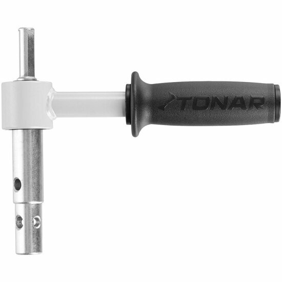 Универсальный адаптер Тонар АШ.2023ПК с подшипниками качения, d выход. вала 20/23мм, ручка T-ASH-2023-PK