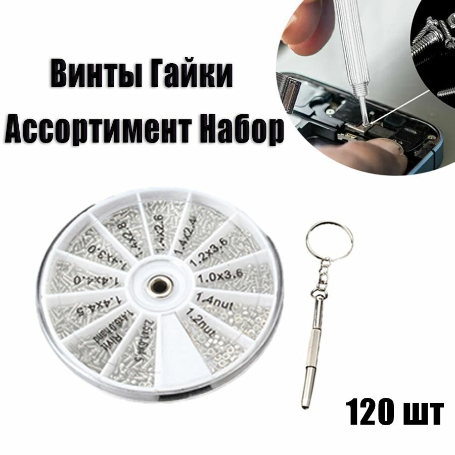 Винт, 120 шт.