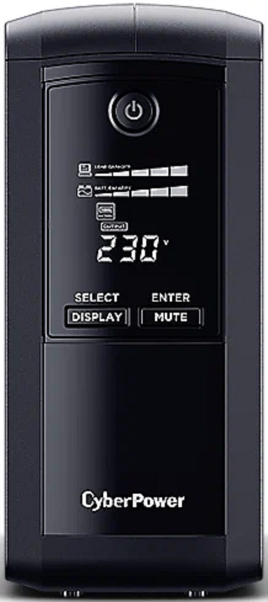 ИБП Источник бесперебойного питания CyberPower VP700EILCD line-Interactive 700VA/390W USB/RS-232/RJ11/45 (6 IEC С13)