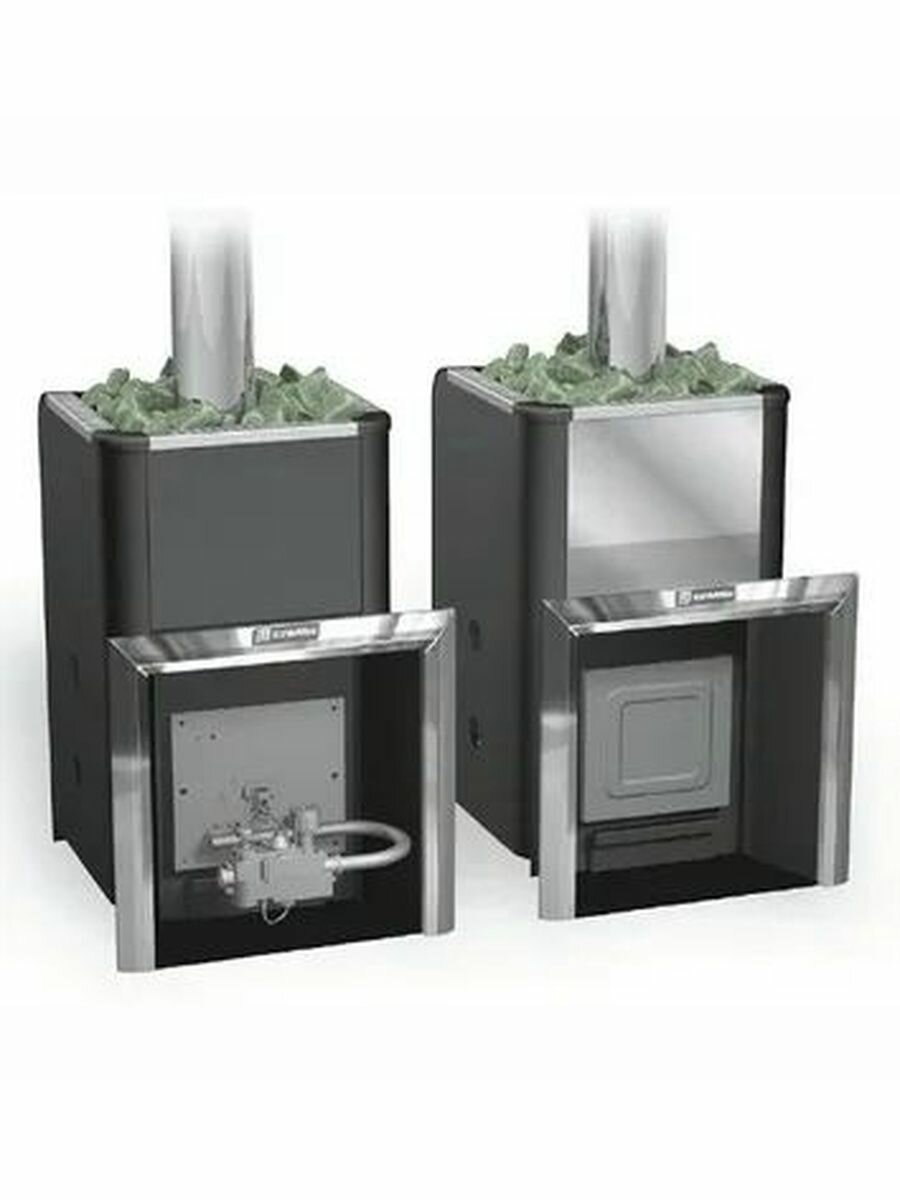 Печь банная газовая Уралочка 16 ГГУ с Горелкой и Автоматикой