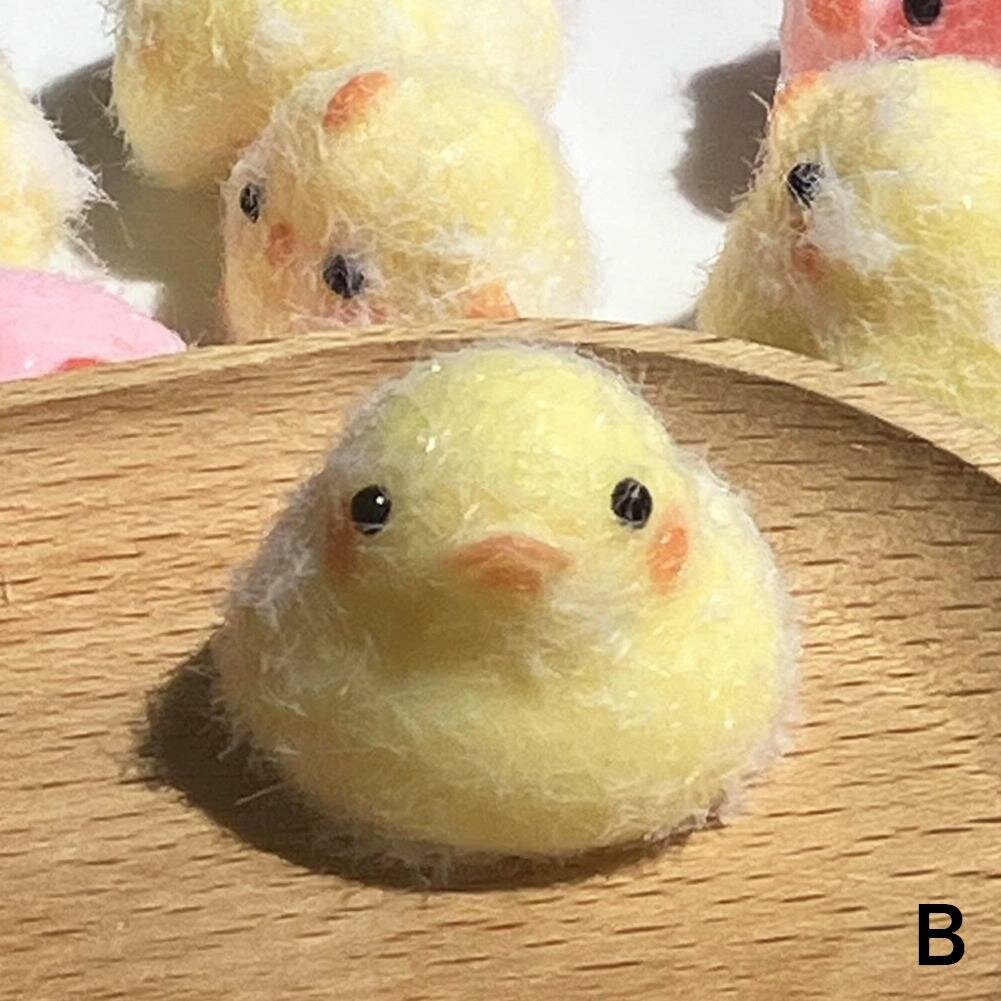 Мини-цыпленок и уточка, силиконовые антистрессовые игрушки
