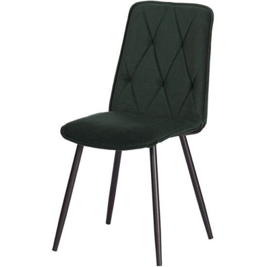 Стул Комус Мебель FRANK велюр, 47х54х86, Deep Forest (изумруд)