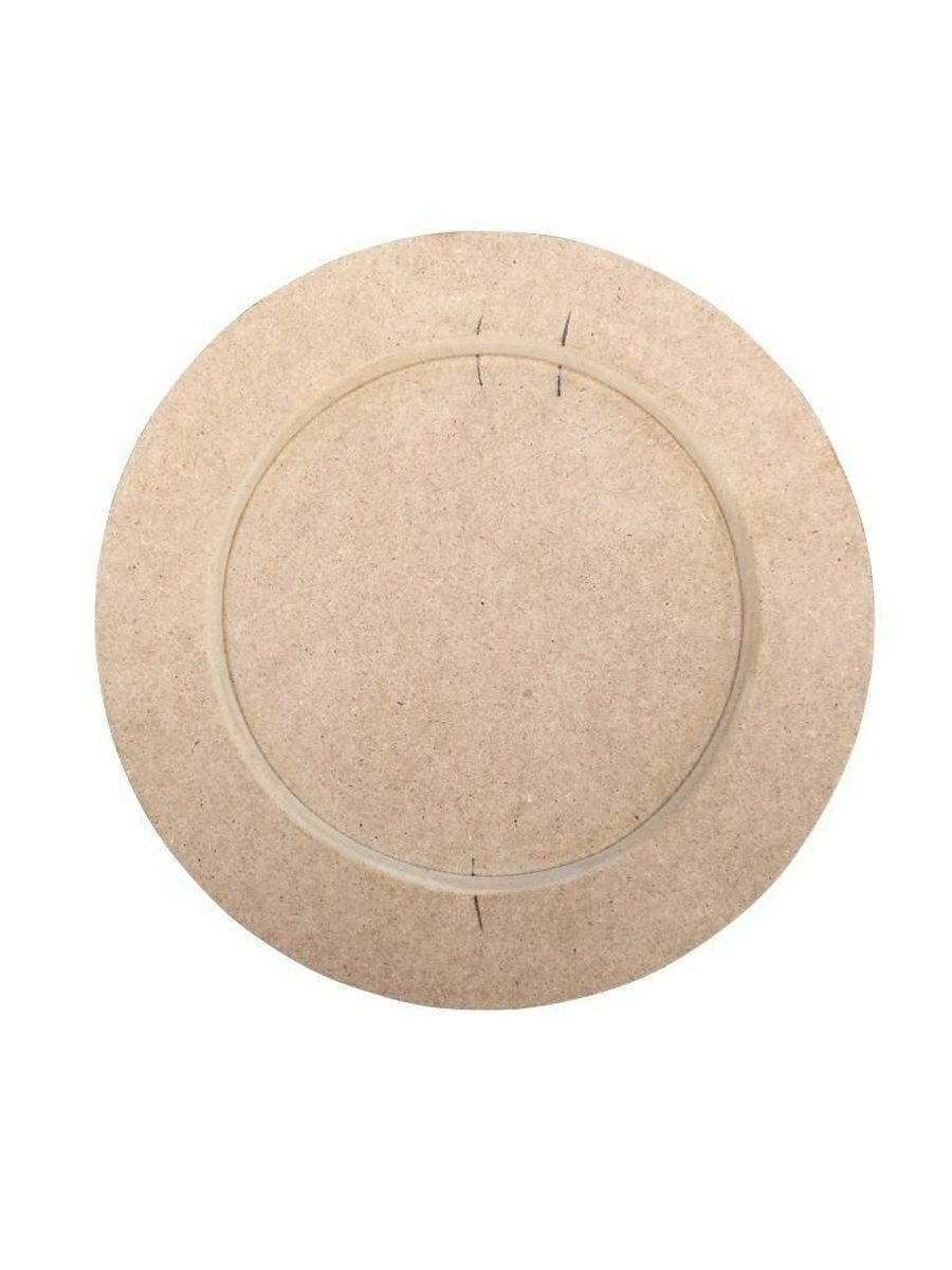 Поднос круглый 300 мм панно заготовка из мдф для росписи и декупажа