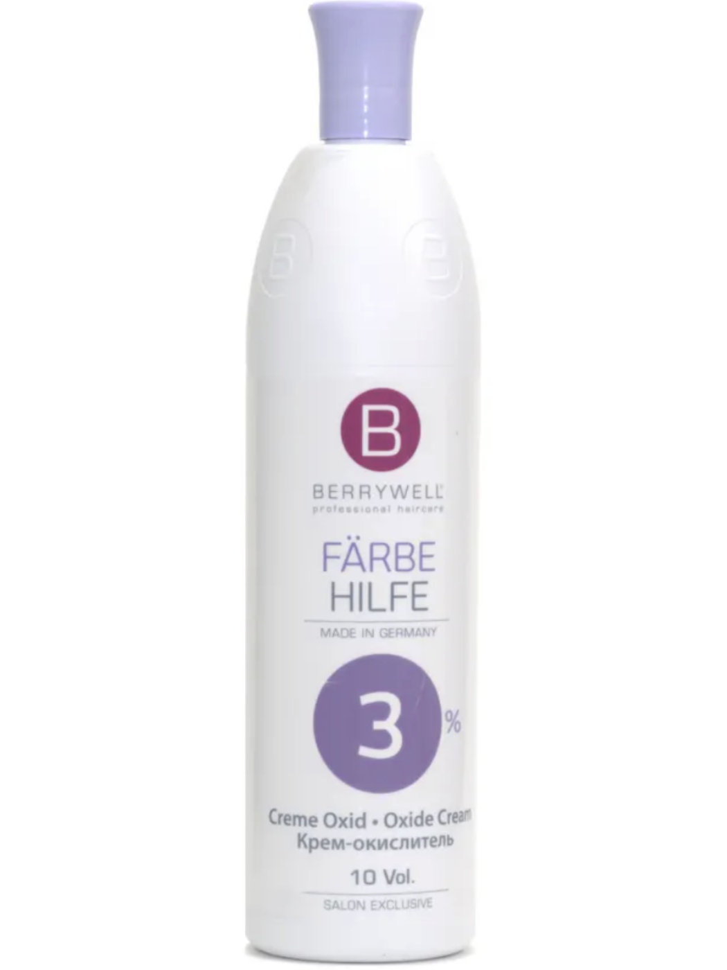 Berrywell FARBEHILFE Крем-Окислитель Ухаживающий, 10 Vol, 3%, 1001 мл