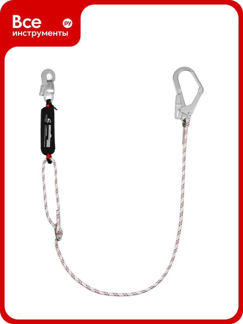 Веревочный одинарный регулируемый с амортизатором Строп VENTO «aB12p» vnt аB12p, позиционирования