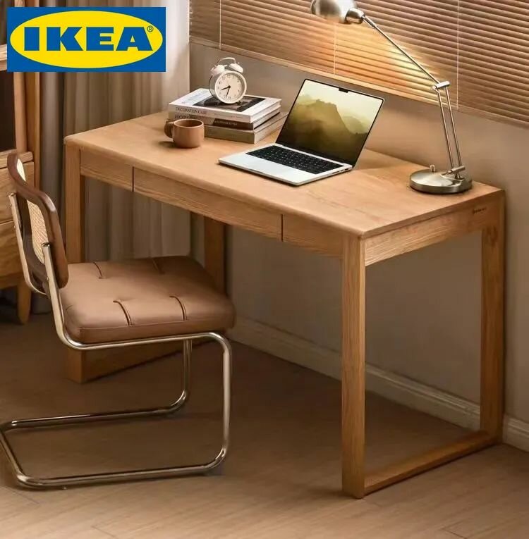 Стол из массива дерева/простой компьютерный стол/