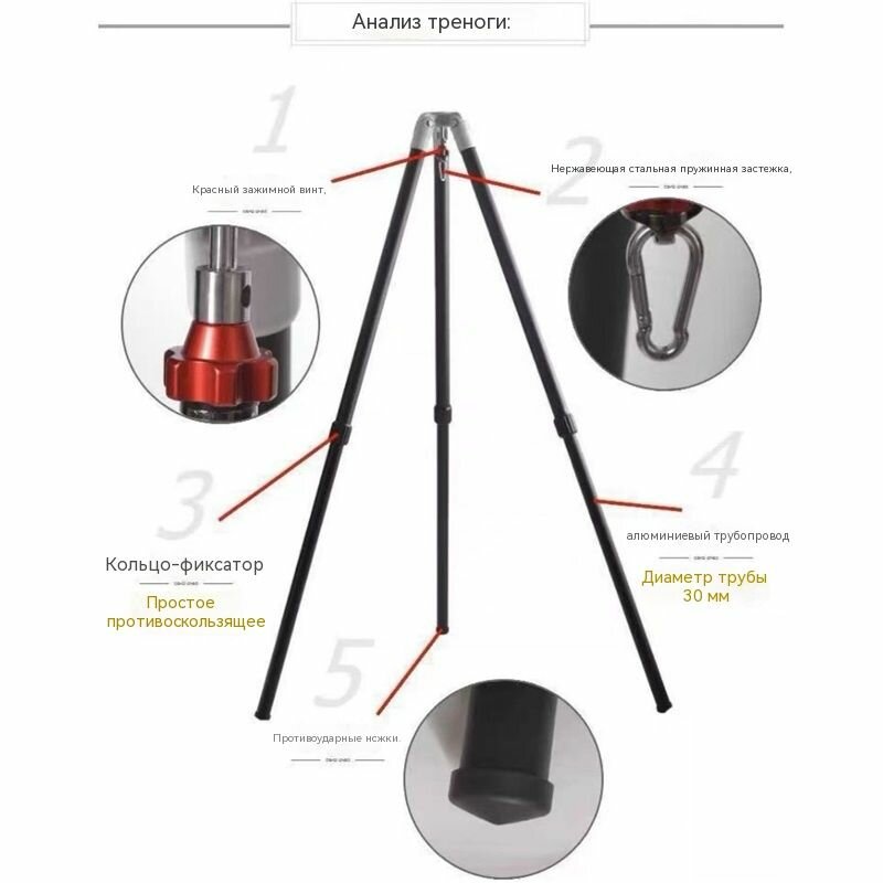 Алтазимутальная монтировка для телескопа с 360 регулировкой, алюминиевый сплав, нагрузка до 10 кг, для астрономии и наблюдения за птицами