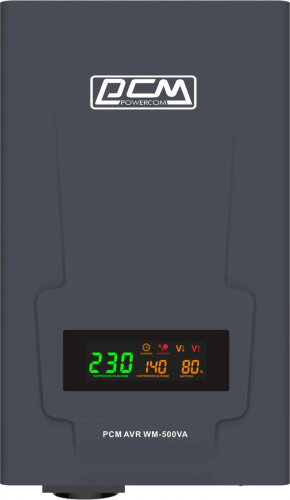 Стабилизатор напряжения Powercom WM-500VA 400Вт 500ВА