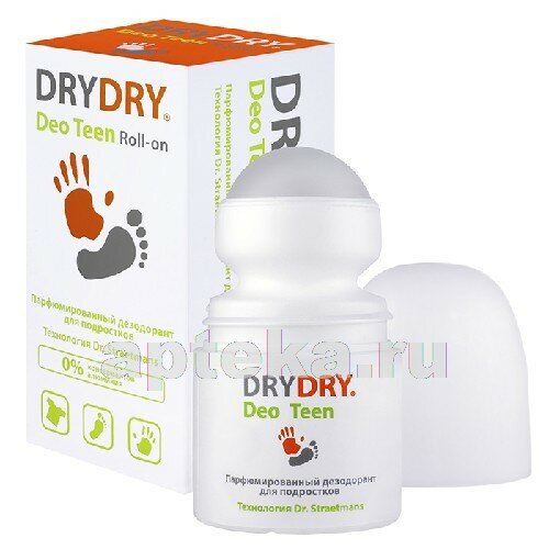 Drydry deo teen дезодорант для подростков парфюмированный 50 мл