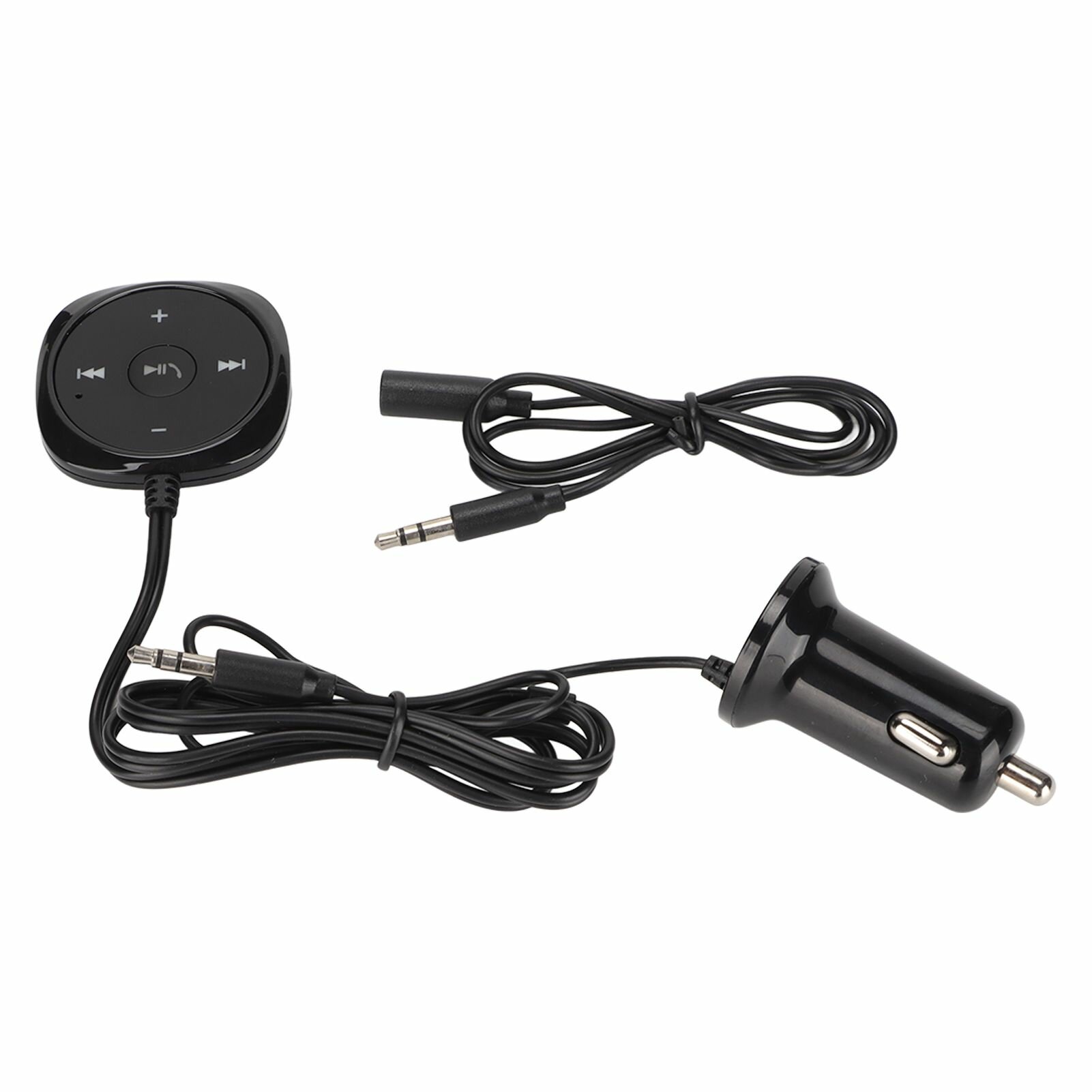 Автомобильный аудиоприемник Bluetooth 5.0 с громкой связью 5 В 2.1 А USB-порт для зарядки для автомобилей с входом AUX 3,5 мм