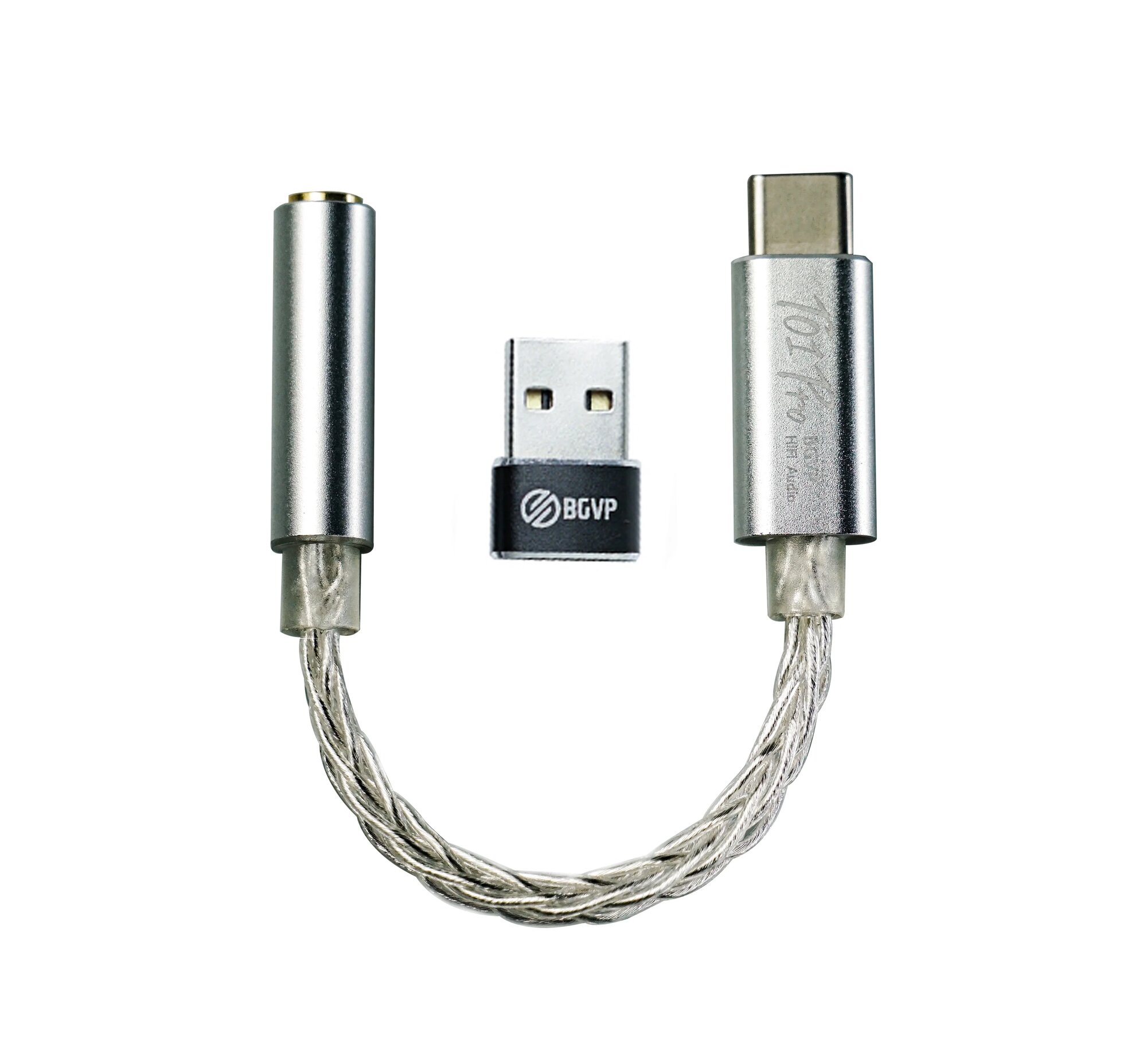 BGVP T01pro DAC усилитель наушников, silver 3.5mm