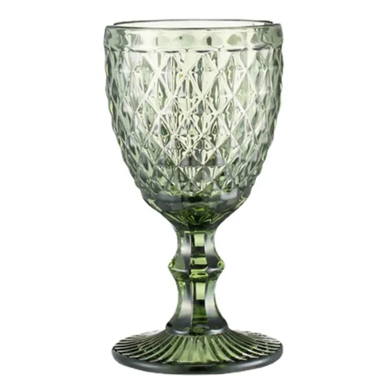 Бокал из хрустального стекла синего цвета, 240ml, Изумрудный